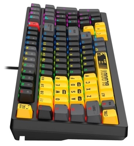 A4tech Bloody S98 RGB Mechanical Gaming Keyboard Sports Lime (13051 ...