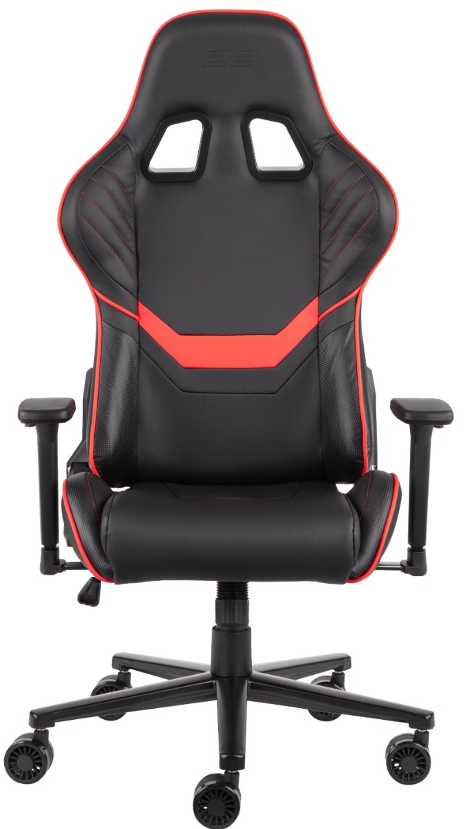2E Gaming Chair Hibagon Black/Red (2E-GC-HIB-BKRD) | Kontakt.ge